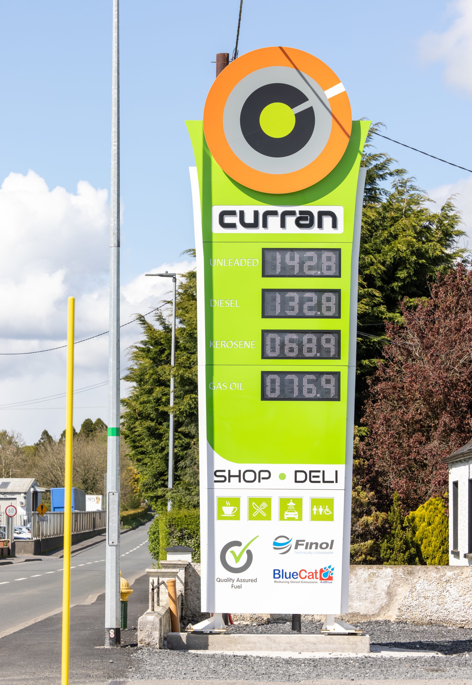 Filling Station Forecourt Signage Ireland | 3:rock