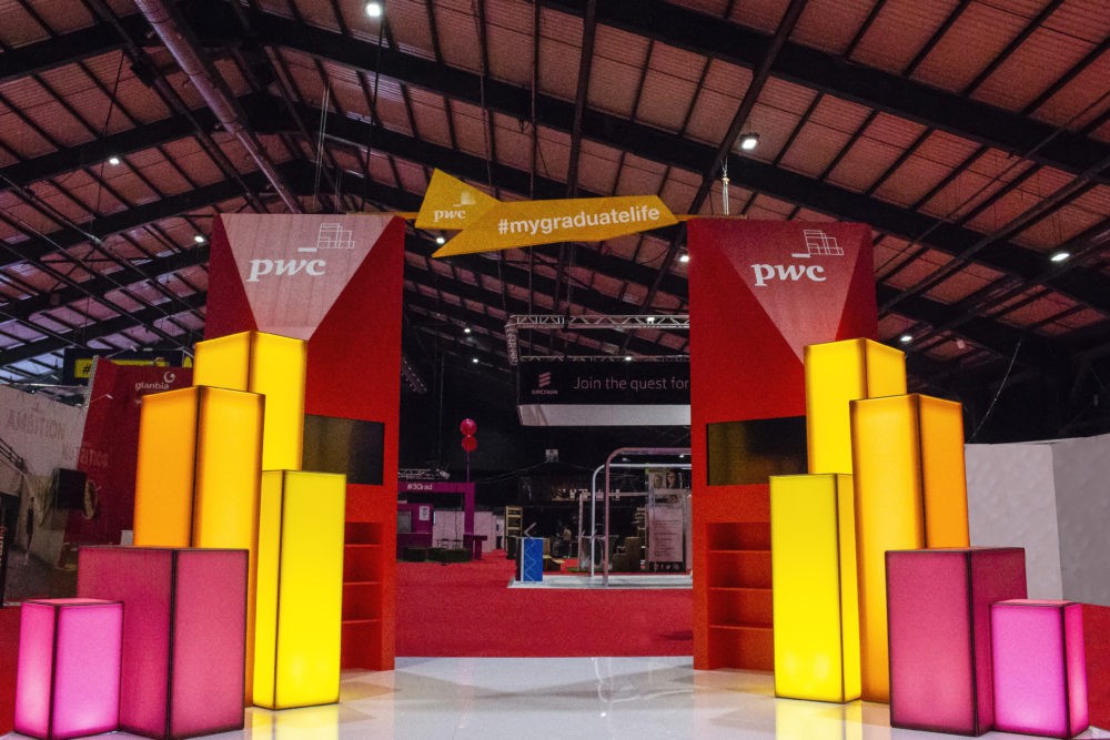 Expo Stand Case Study PWC Expo | 3:Rock